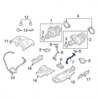 BMW X7 Turbo & Supercharger Lines, Hoses, Fittings — CARiD.com