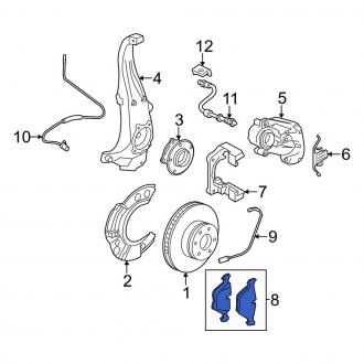 BMW 5-Series OEM Brake Parts | Pads, Bleeders, Rotors — CARiD.com