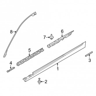 2015 BMW 5-Series Replacement Rocker Panels – CARiD.com