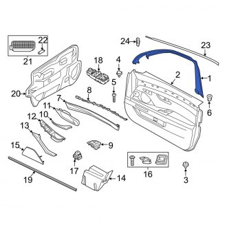 BMW Window Trim | Moldings, Pillar Posts, Sills — CARiD.com