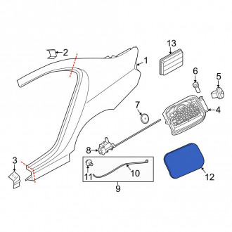 BMW 5-Series OEM Quarter Panels & Parts | Rear & Front — CARiD.com