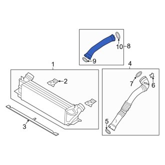 BMW 5-Series Turbocharger Pipes, Hoses & Clamps — CARiD.com