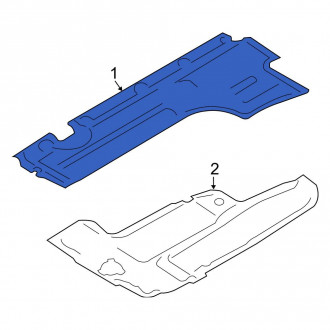 BMW 5-Series Underbody Covers | Splash Shields — CARiD.com