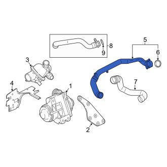 BMW 5-Series OEM Engine Cooling Parts | Radiators, Fans — CARiD.com