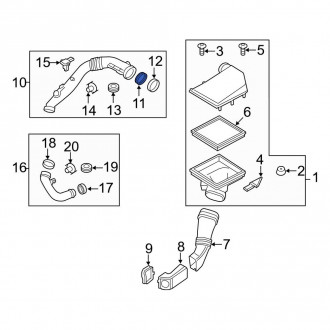BMW 5-Series OEM Engine & Components | Air Intake Parts — CARiD.com