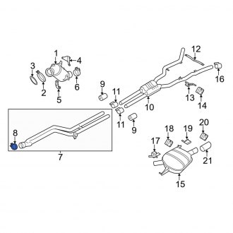 BMW Z3 OEM Exhaust Parts | Systems, Tips, Pipes — CARiD.com