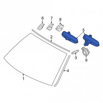 BMW 5-Series OEM Mirrors | Towing, Side & Rear View — CARiD.com