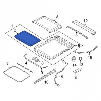 BMW 5-Series Sunroofs & Components — CARiD.com