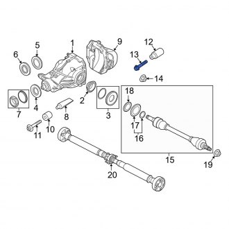 BMW 8-Series Chassis Frames Hardware | Clips, Plugs — CARiD.com