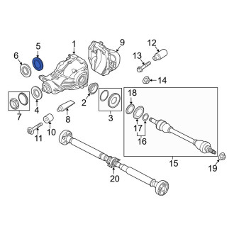 BMW X7 CV Joints, Boots & Parts | Inner, Outer — CARiD.com