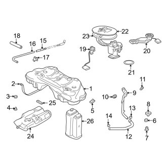 2000 BMW 7-Series OEM Fuel System Parts - Pumps, Lines | CARiD