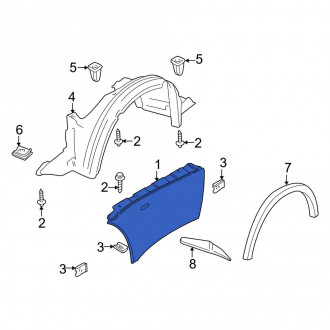 BMW Z3 Front & Rear Fenders | Patch Panels, Extensions — CARiD.com