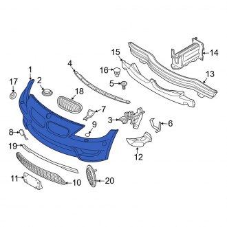 BMW Z4 Replacement Front Bumpers & Components — CARiD.com