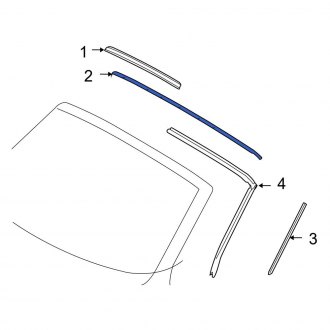 BMW Z4 Window Trim | Moldings, Pillar Posts — CARiD.com