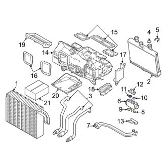 BMW Z3 OEM A/C & Heating Parts | Systems, Compressors — CARiD.com