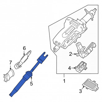 BMW 7-Series Steering Columns, Shafts, Parts — CARiD.com