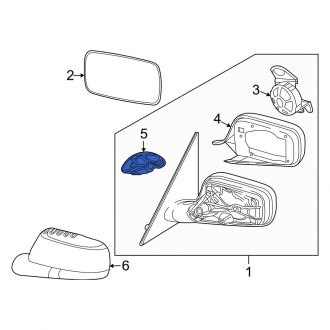 BMW 7-Series OEM Mirrors | Towing, Side & Rear View — CARiD.com