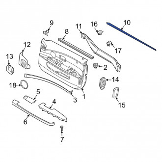 BMW 7-Series Door Moldings | Side, Edge, Belt – CARiD.com