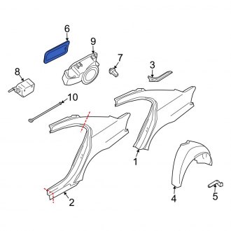 BMW 7-Series OEM Quarter Panels & Parts | Rear & Front — CARiD.com
