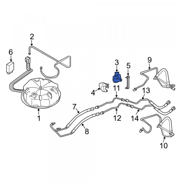 BMW OE 37146784697 - Suspension Ride Height Sensor