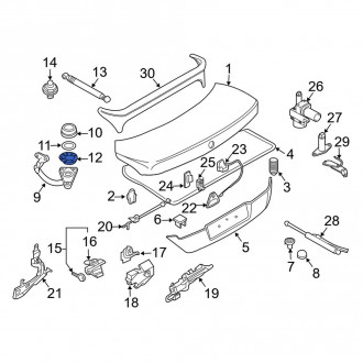 BMW 7-Series Trunk & Tailgate Seals — CARID.com