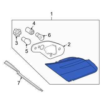 BMW 7-Series OEM Tail Lights | LED, Fiber Optic — CARiD.com
