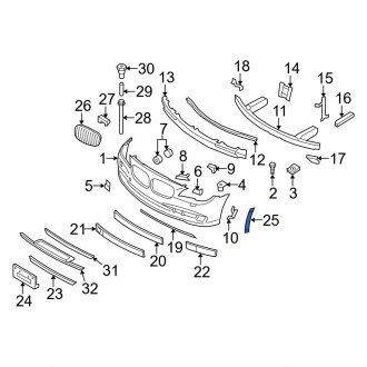 BMW 7-Series Bumper Reflectors & Side Reflectors – CARiD.com