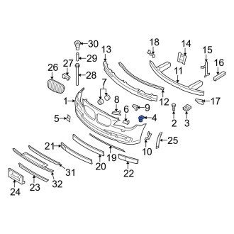 BMW X3 OEM Bumpers | Genuine Front & Rear Bumpers — CARiD.com