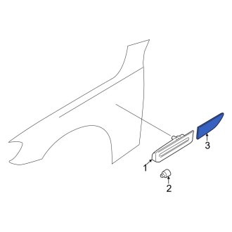 BMW 7-Series Replacement Fender Moldings & Trim — CARiD.com