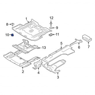 BMW X5 Header Panel Brackets & Hardware — CARiD.com