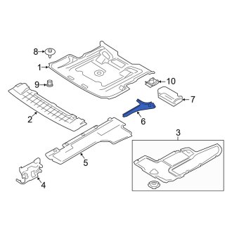 BMW 7-Series Underbody Covers | Splash Shields — CARiD.com