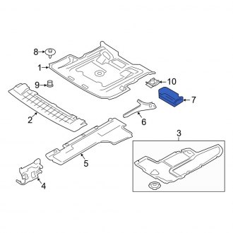 BMW 7-Series Underbody Covers | Splash Shields — CARiD.com