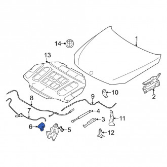BMW 7-Series Hood Locks & Hood Latches — CARiD.com