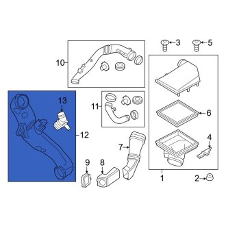 BMW 7-Series OEM Air Intake Parts | Filters, Manifolds — CARiD.com
