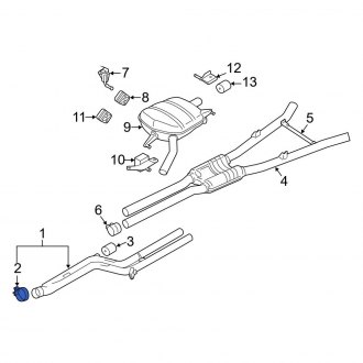 BMW 6-Series OEM Exhaust Parts | Systems, Tips, Pipes — CARiD.com