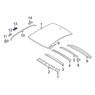 BMW 7-Series OEM Roofs & Parts | Panels, Drip Rails — CARiD.com