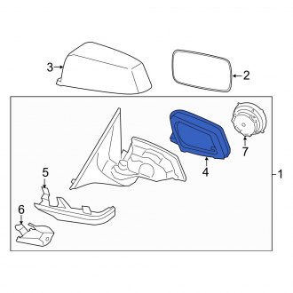 BMW 7-Series OEM Mirrors | Towing, Side & Rear View — CARiD.com