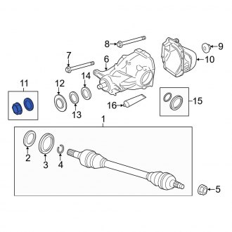 BMW X5 OEM Driveline & Axle Parts - Hubs, CV-Joints | CARiD