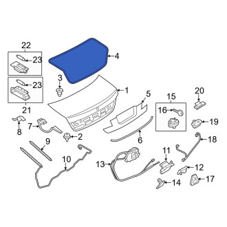 BMW 7-Series Trunk & Tailgate Seals — CARID.com