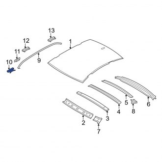 BMW 7-Series OEM Roofs & Parts | Panels, Drip Rails — CARiD.com