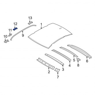 BMW 7-Series OEM Roofs & Parts | Panels, Drip Rails — CARiD.com