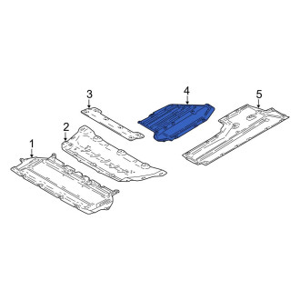 BMW 7-Series Underbody Covers | Splash Shields — CARiD.com