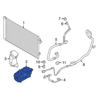 BMW X6 OEM A/C & Heating Parts | Systems, Compressors — CARiD.com