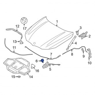 BMW 7-Series Hood Locks & Hood Latches — CARiD.com