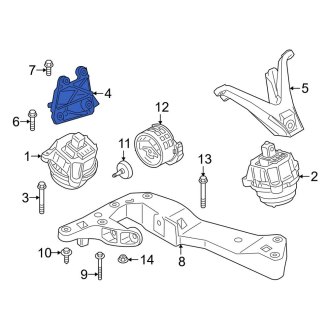BMW X7 Replacement Motor Mounts — CARiD.com