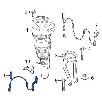 BMW 7-Series Suspension Self-Leveling Sensors — CARiD.com