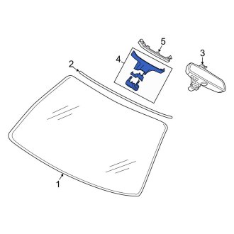 BMW 5-Series OEM Mirrors | Towing, Side & Rear View — CARiD.com