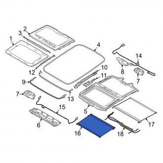 BMW 7-Series OEM Roofs & Parts | Panels, Drip Rails — CARiD.com