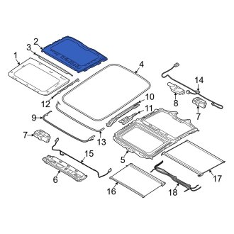 BMW 7-Series OEM Roofs & Parts | Panels, Drip Rails — CARiD.com