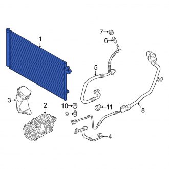 BMW 8-Series OEM A/C & Heating Parts | Systems, Compressors — CARiD.com